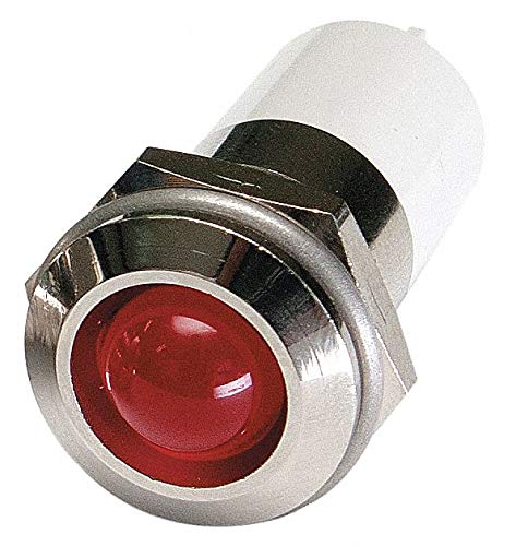 Round Indicator Light, Red, 12VDC: Amazon.com: Industrial & Scientific