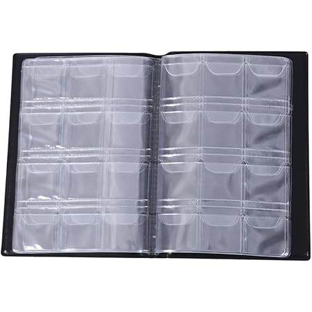1Pcs 120 Pockets Coins Collection Album Coin Holder Coin Collecting ...