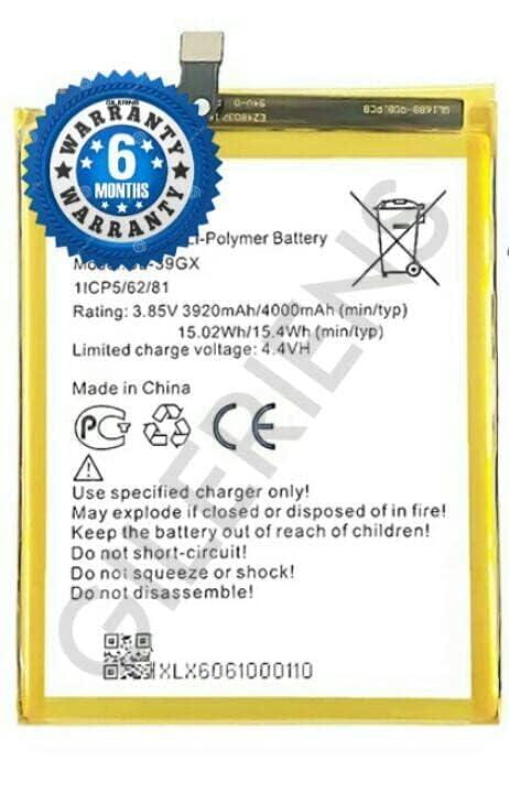 Original BL-39GX Battery for Infinix HOT S3 X573 Battery with 6 Month ...