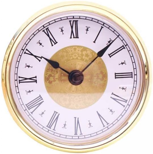 Amazon.com: 2X Mini Quartz Clock Insert 3-1/8 Inch (80mm) Round Quartz ...