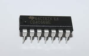 CD4066 - CD 4066 intégré QUAD ANALOG SWITCH 14PIN : Amazon.fr: High-Tech