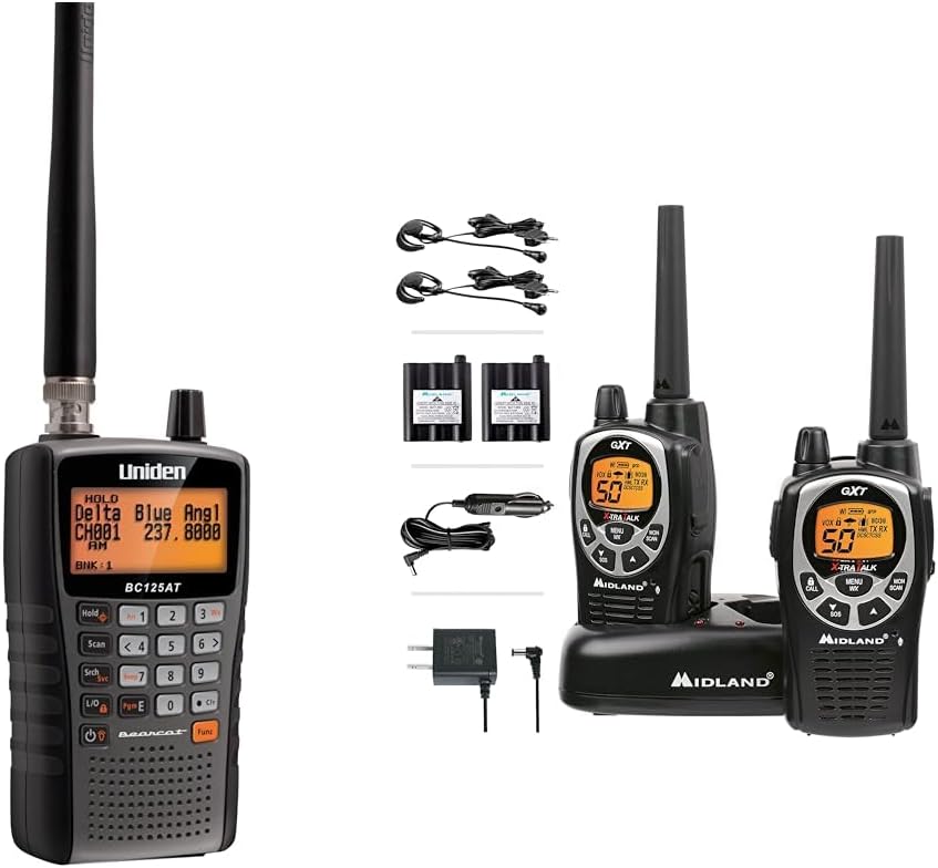Amazon.com: Uniden Bearcat BC125AT Handheld Scanner, 500-Alpha-Tagged ...