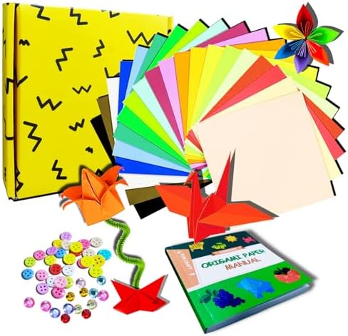 Amazon.com : Origami Paper for Kids Crafts, 350 PCS Origami Paper Kit ...