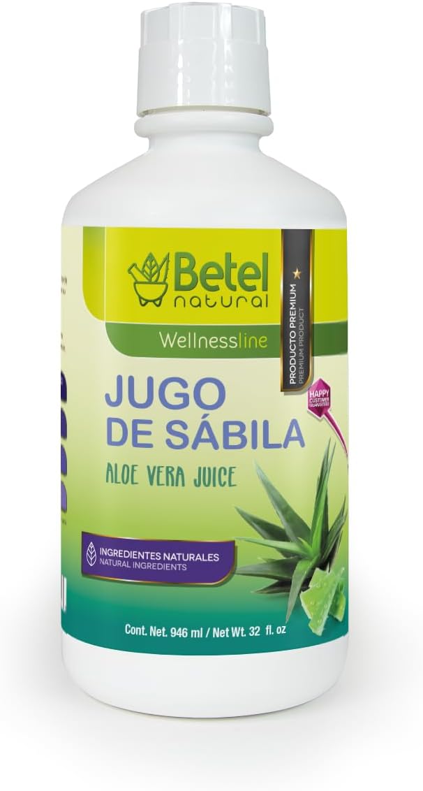 Betel Natural Sabila em Jugo/Aloe Vera Juice: Suporte Gástrico Incrível ...