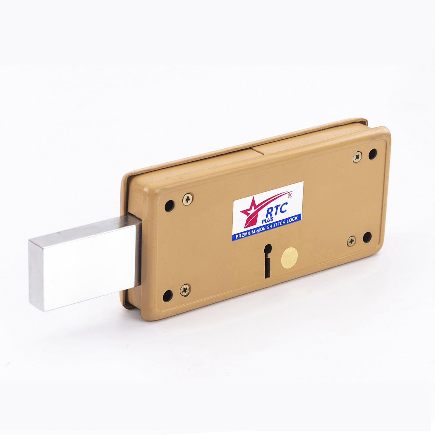 RTC PLUS ISPAT Side Shutter Lock with 2 Keys 3 Turn Throw with 8 Lever ...