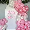 Amazon.com: GIOGUK Girls Just Wanna Be One Decal - First Birthday Party ...