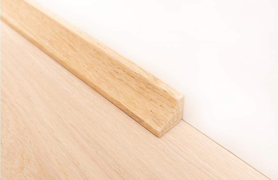 Solid Oak Scotia Beading Trim Moulding 19mm x 19mm For Wood & Laminate ...