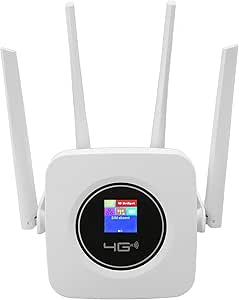 Amazon.com: 4G LTE Modem Router, 300Mbps Mobile WiFi Hotspot Router 2 ...