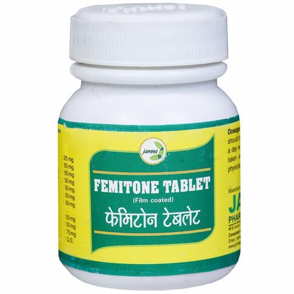 Buy Jamna Femitone Film Coated 120 Tablets Online at Low Prices in ...