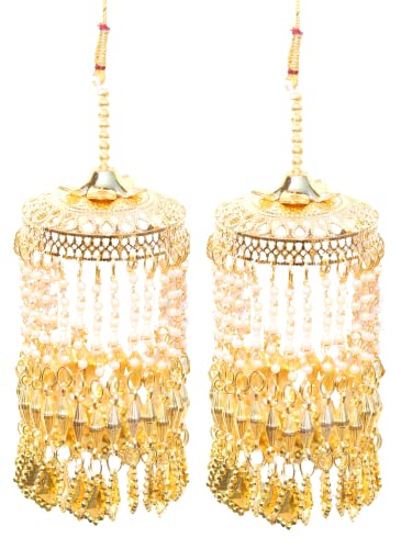 Buy Geetanjali Crafts Handmade Kalira (Red & Gold) Pair/kalere/Kalire ...