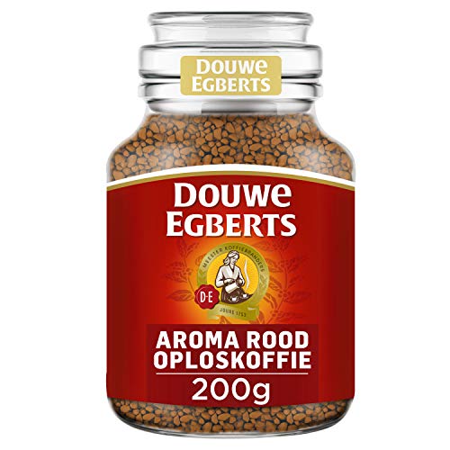 Douwe Egberts Oploskoffie Aroma Rood (1.2 Kilogram, Instant Koffie), 6 ...