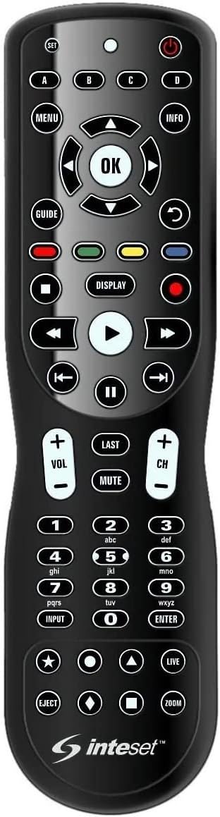 Amazon.com: Learning Remote Control with Big Buttons, 6 Keys Universal ...