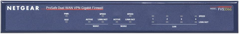 Amazon.com: Netgear FVS336G ProSafe Dual WAN Gigabit Firewall with SSL ...