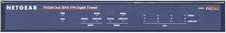 Amazon.com: Netgear FVS336G ProSafe Dual WAN Gigabit Firewall with SSL ...