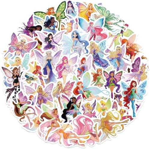 Amazon.com: BulbaCraft Fairy Stickers and Decals for Laptop, Fairy ...