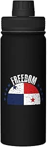 Amazon.com: The Panama Flag And Freedom Water Bottle 18OZ Stainless ...