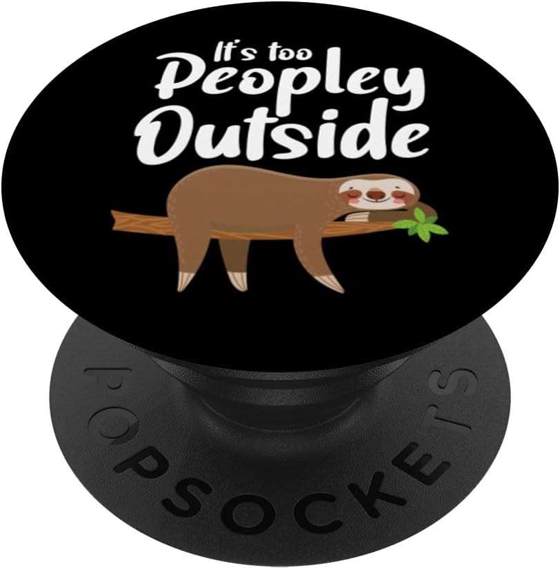 Amazon.com: Sloth is my spirit animal cell phone grip holder sloth ...