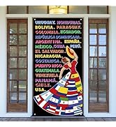 Amazon.com: Yarcooly Hispanic Heritage Month Decorations Latin American ...