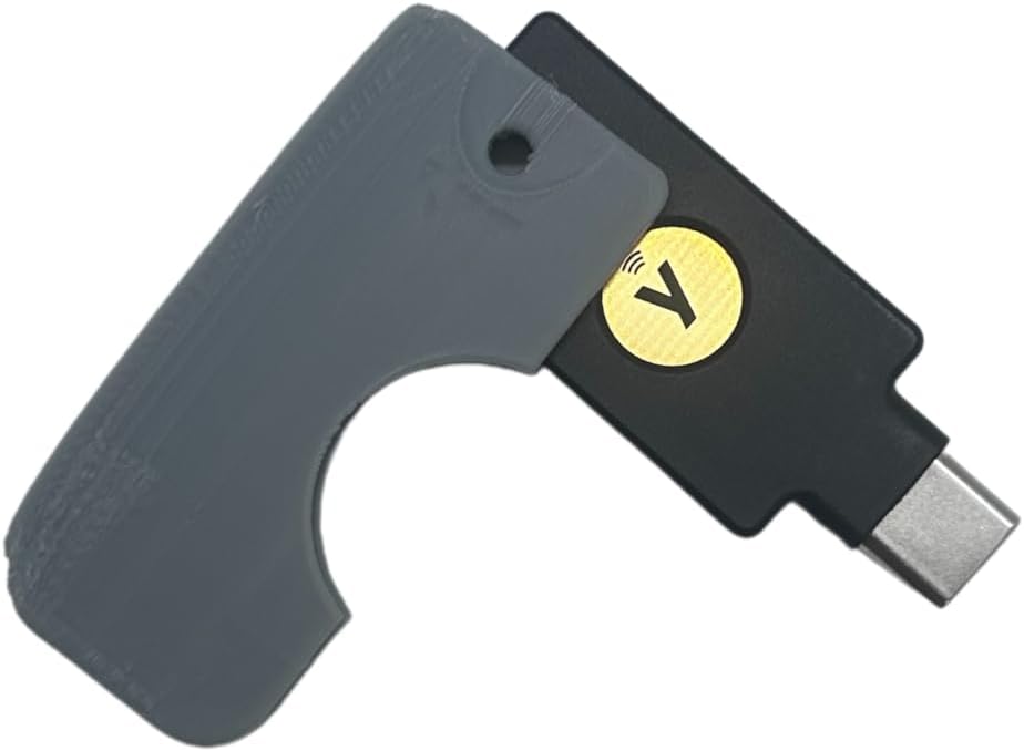 Amazon.com: Designz3D Yubikey Protector Flip Case Keychain Holder (5C ...