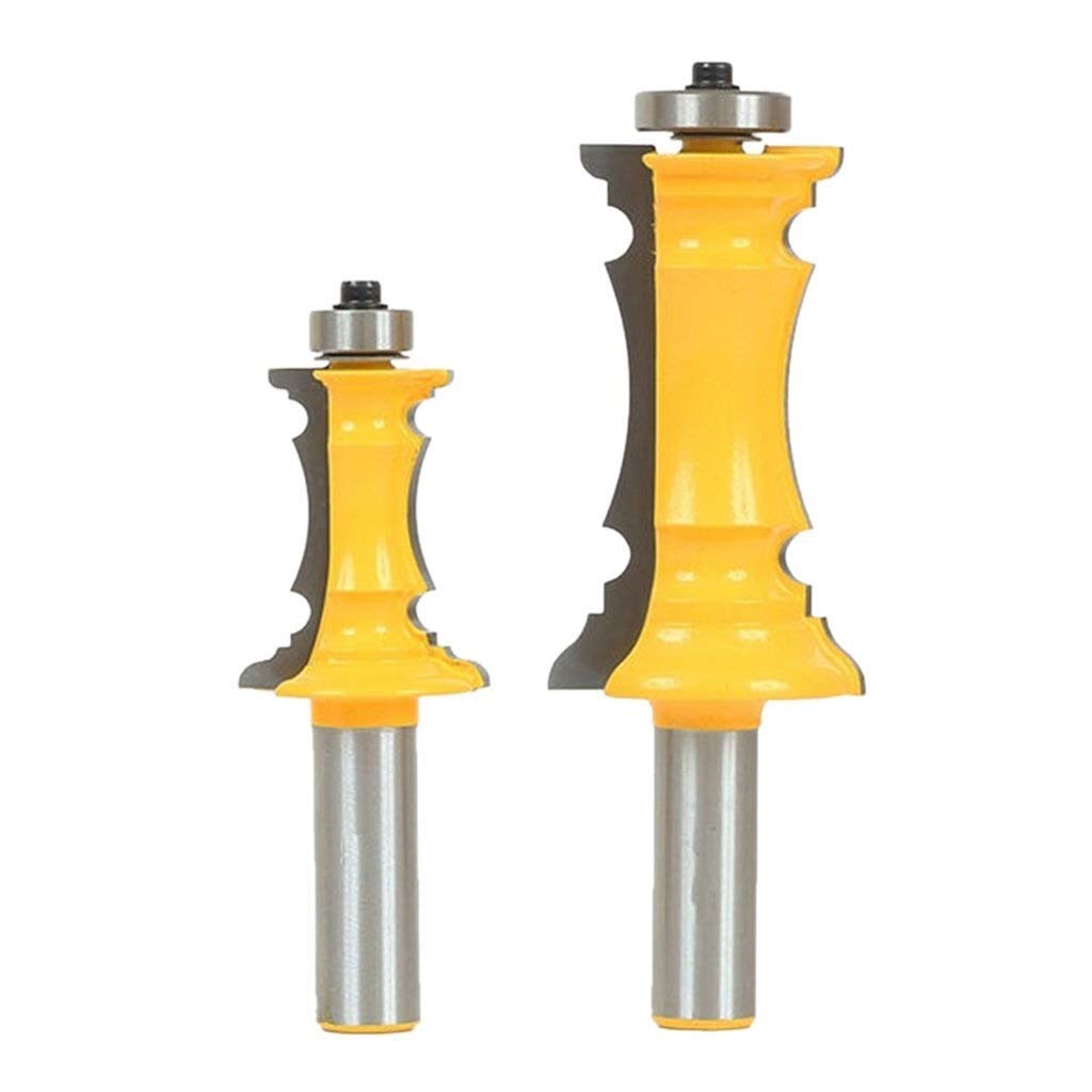 KEKEYANG 2pieces Miter Molding Frame Router Bit Set - 1/2 '' Shank ...