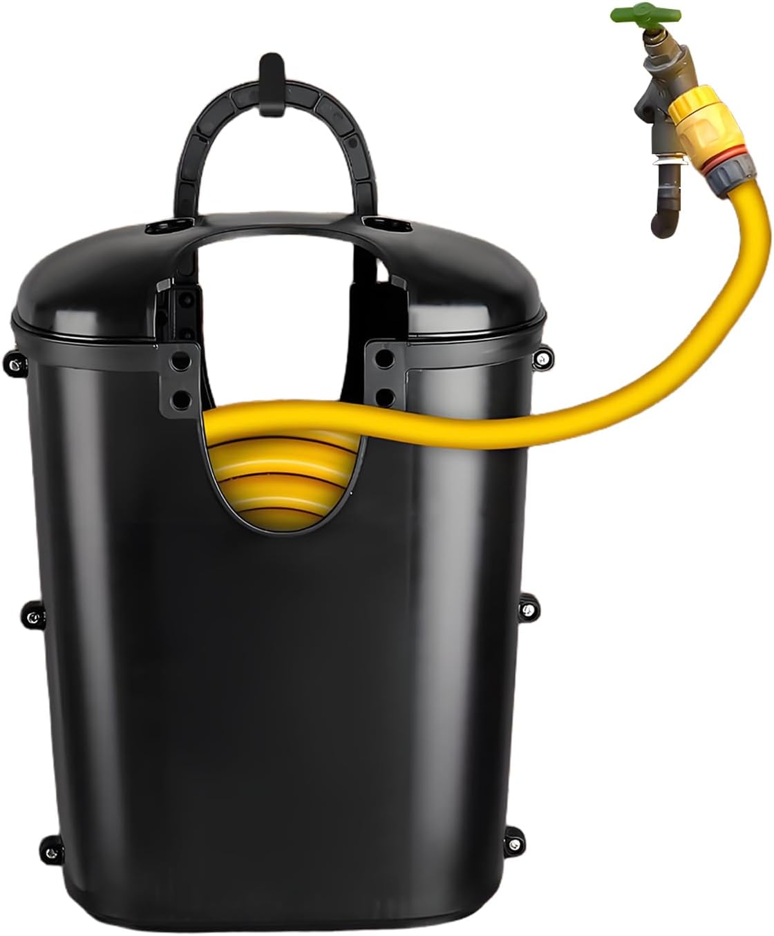 Amazon.com : Water Hose Holders for Outside | Weatherproof Water Hoses ...