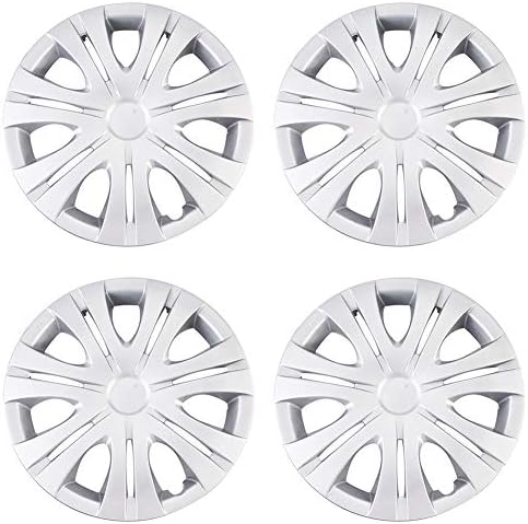 Amazon.com: AuMoHall 14 Inch Car Vehicle Chrome Wheel Rim Skin Cover ...