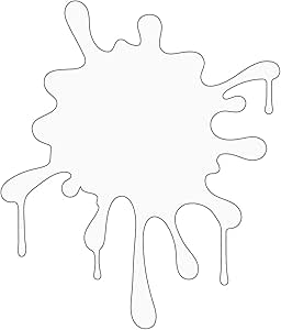 Amazon.com - Splatter Ink Splat Paint Vinyl Decal Car Sticker Waterproof