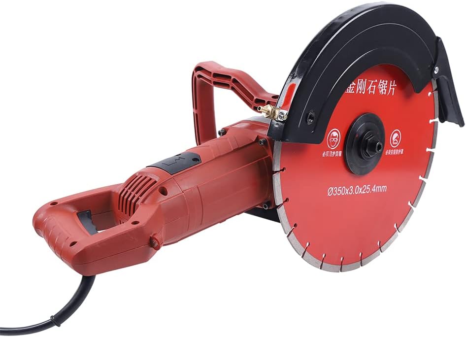 14" Concrete Saw, Electric Concrete Cutter Saw Portable Electric ...