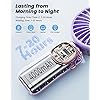 Amazon.com: coldSky Portable Handheld Fan, 4000mAh Battery Operated 3 ...