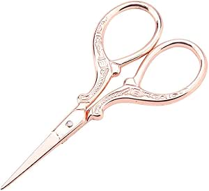 Hilitand Vintage Craft Shears, DIY Cross-Stitch Sewing Shears, Small ...