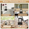 Amazon.com: 7" Desk Fountain Indoor Waterfall Tabletop Fountain USB ...