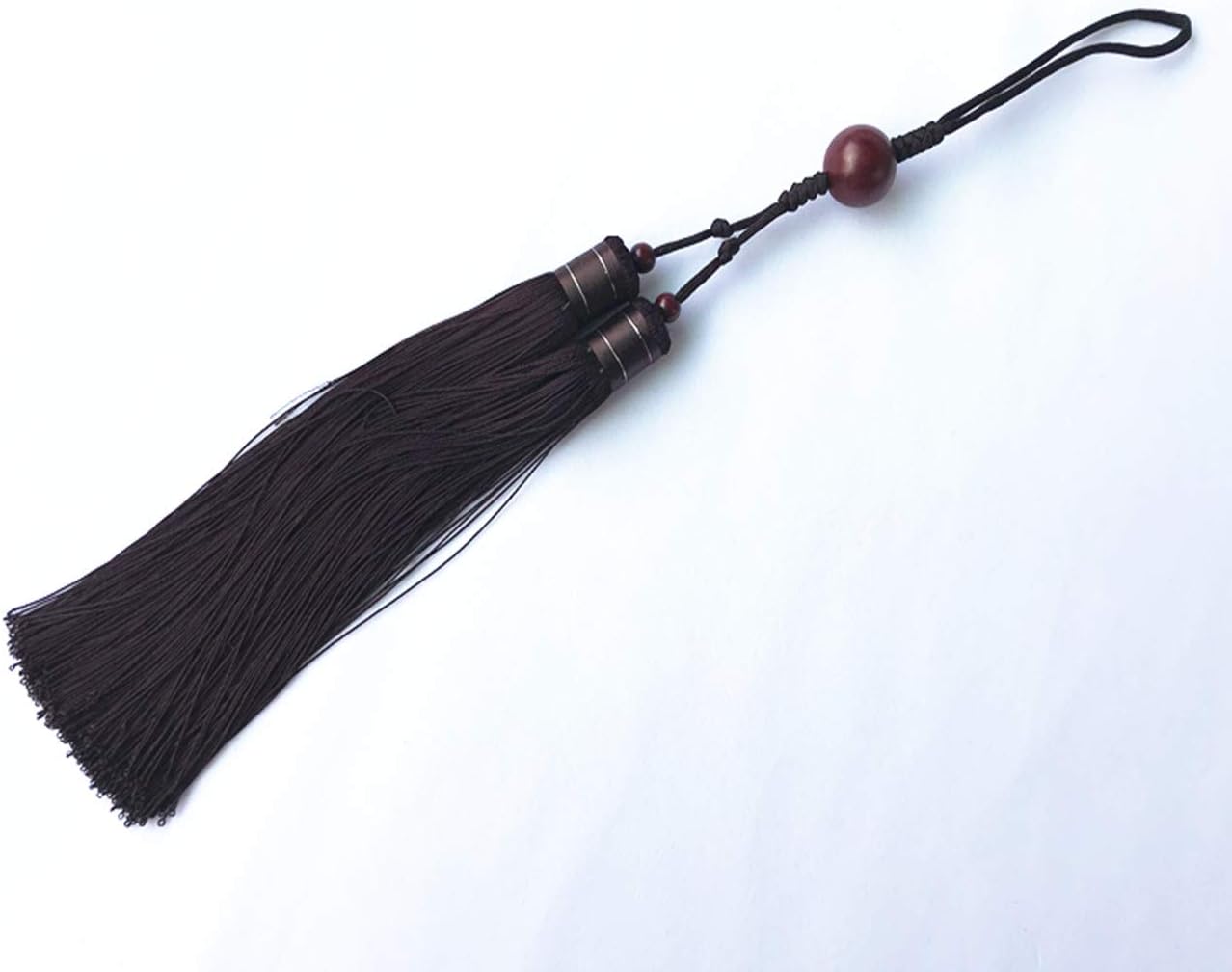 Amazon.com: Lucky Red Yellow and Black New Decoration Swords Nylon ...