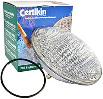 Certikin PU8 UNDERWATER LIGHT REPLACEMENT BULB & 'O' RING : Amazon.co ...