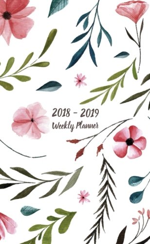 2018 - 2019 Weekly Planner: 2018 - 2019 Two Year Monthly Pocket Planner ...