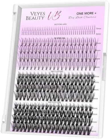 Amazon.com: VAVALASH Natural Individual Lash Clusters Kit Multi-type ...
