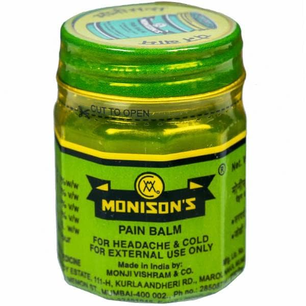 Monison's Pain Balm, 25g (Pack of 3) : Amazon.in: Health & Personal Care
