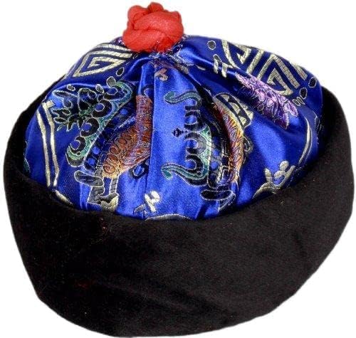 Amazon.com: Exotic India Sikkimese Lepcha Cap - Black and Blue ...