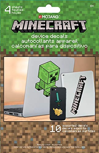 Minecraft Laptop Stickers Ultimate Set - Bundle Includes 10 Premium ...