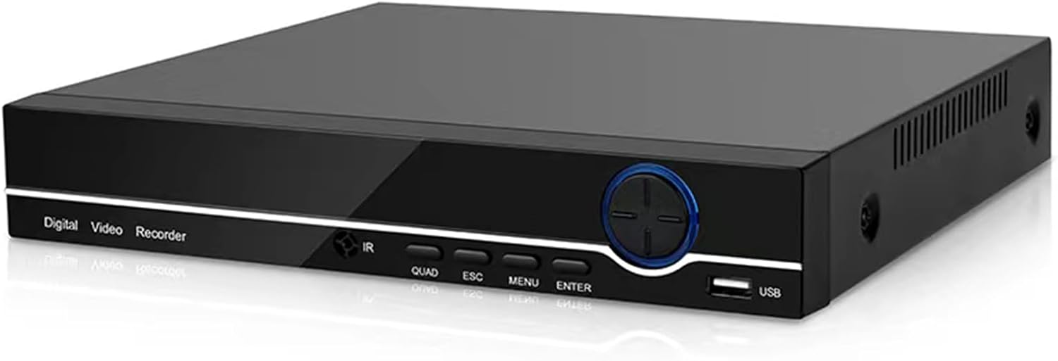 Amazon.com : 5MP Lite 4CH DVR, GANMBHER 5MP-N Digital Video Recorder 6 ...