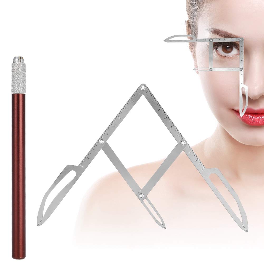 Eyebrow Caliper Ruler- Ratio Calipers Microblading with Flexible ...