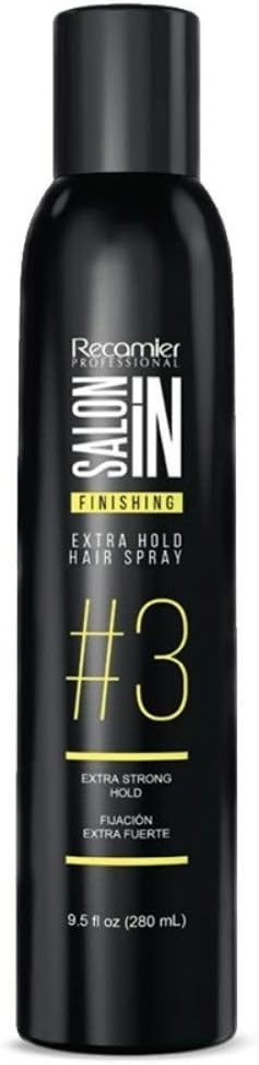 Amazon.com : Salon In Recamier Extra Hold Hair Spray – 9.5 fl oz ...