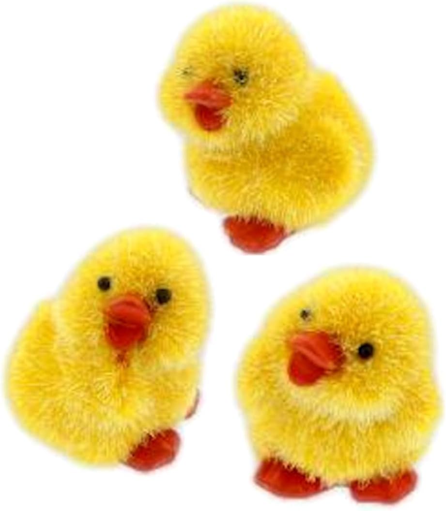 Amazon.com: The Bridge Collection 2" Flocked Chicks and Duckling ...