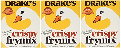 Amazon.com : Drakes Crispy Fry Mix, 10oz : Gourmet Seasoned Coatings ...