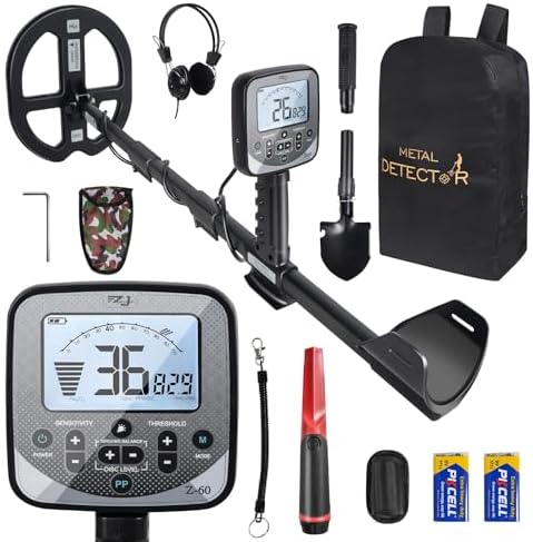 Amazon.com : 16 Inch Depth Metal Detector for Adults,19.2 kHz Higher ...