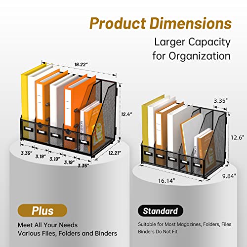 Snapklik.com : DALTACK Desk Organizers Magazine Binder Folder Holder