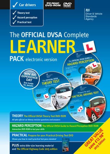 Buy The official DVSA complete learner driver pack [DVD] Book Online at ...