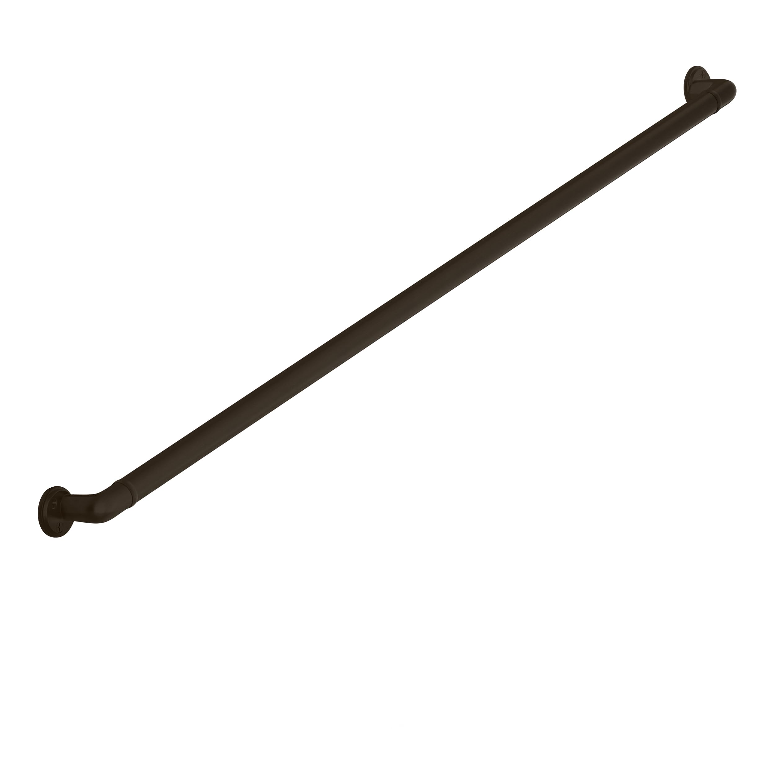 Meranti Aluminum Handrail for Stairs - ADA Compliant Wall Returns ...