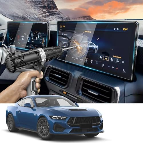 Amazon.com: YEE PIN 2024 2025 Mustang GT Screen Protector for Ford ...