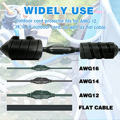 Snapklik.com : BIRD WISH Outdoor Cord Protector, Threaded Design Heavy ...