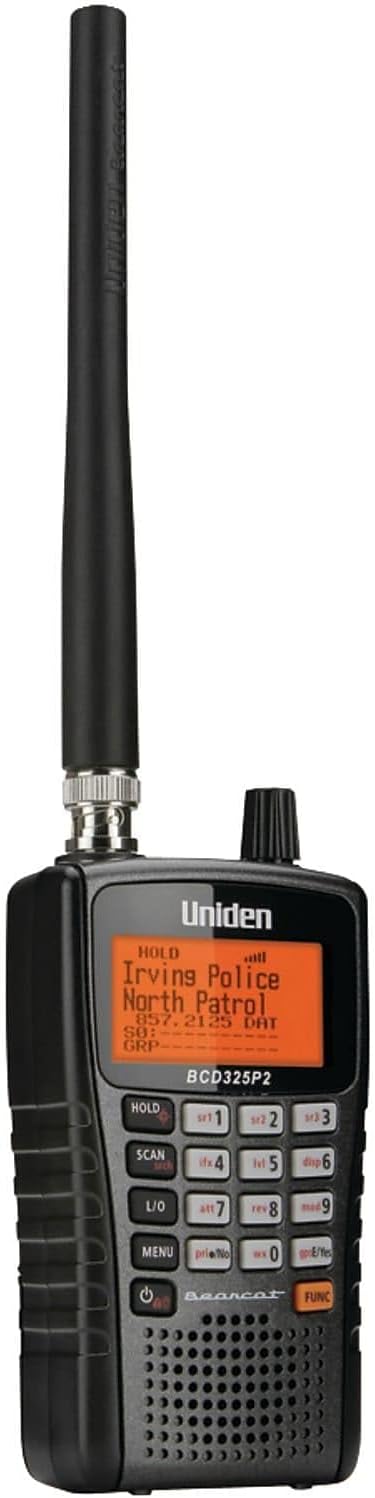 Uniden BCD325P2 Handheld TrunkTracker V Scanner. 25,000 Dynamically ...